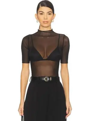 SEROYA Gail Bodysuit - Black