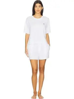 Polo Ralph Lauren Short Sleeve & Short Set - White Cloud