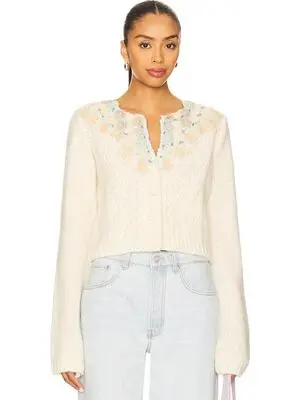 Free People Pixie Cardigan - Ivory