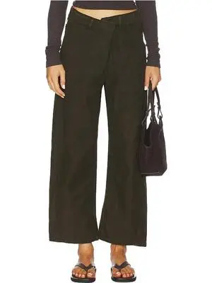 Citizens Of Humanity Ines Crop Utility Trouser - Moss