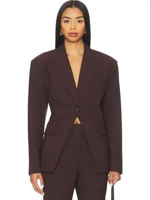 CAMILA COELHO Rumi Jacket - Oxblood