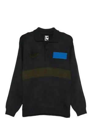 GR10K Chest-pocket Polo Shirt - Grey