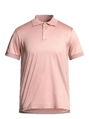 DANIELE FIESOLI Selezione Polo Shirt Antique Rose Size Cotton - Pink