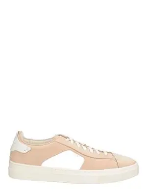 Santoni Midnight Leather Sneakers Pink