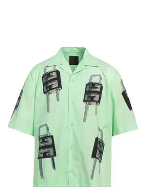 Givenchy Shirt Light Size Cotton - Green
