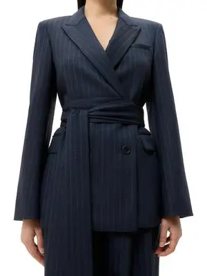 TWP Delancey Stretch Wool Blazer - Insignia Blue