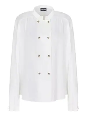 Giorgio Armani Long-sleeve Shirt - White