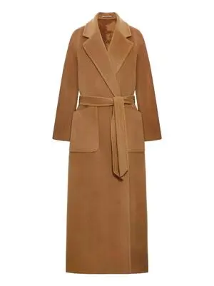 TAGLIATORE Belted Wool Coat