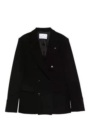 MANUEL RITZ Double-breasted Blazer - Black