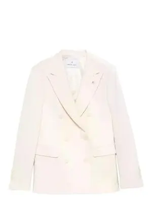 MANUEL RITZ Double-breasted Blazer - White