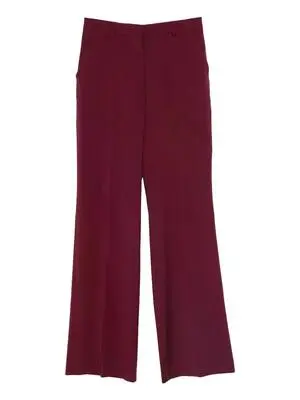 MANUEL RITZ Wool Trousers - Red