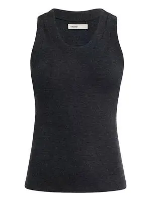 Khaite Isha Sleeveless Top Grey