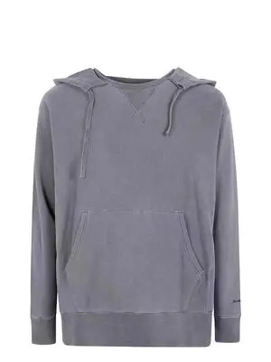 SNOW PEAK Kangaroo-pocket Hoodie - Grey