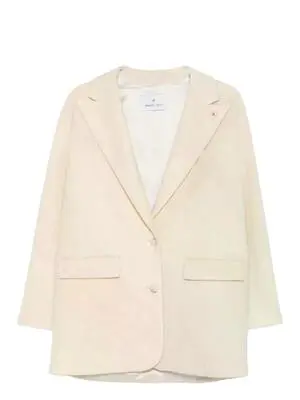 MANUEL RITZ Flap-pocket Coat - Neutrals