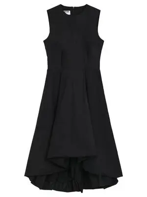 Moschino Asymmetric Midi Dress - Black
