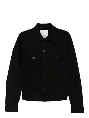 Jacob Cohen Point-collar Jacket - Black