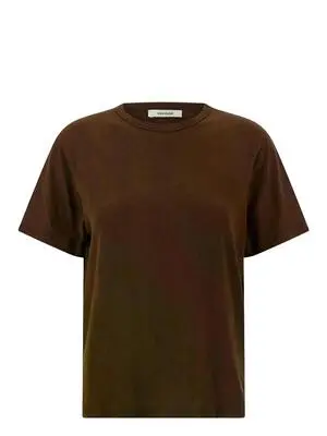 ENTIRE STUDIOS Mini Tee Crew-neck T-shirt - Brown