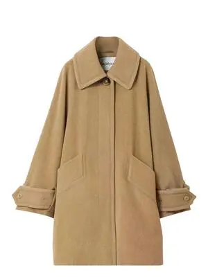 Rodebjer Belted Wool-blend Coat - Neutrals