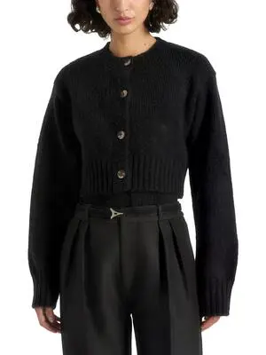 MANIÈRE DE VOIR Caren Brushed Button Cardigan