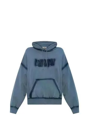 AVAVAV Drawstring Hoodie - Blue