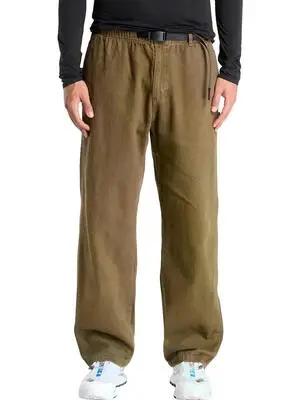 Gramicci Logo Trousers Brown