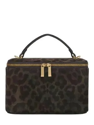 POTAMY Leopard-print Mini Bag - Brown