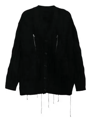 SONGZIO Button-up Cardigan - Black