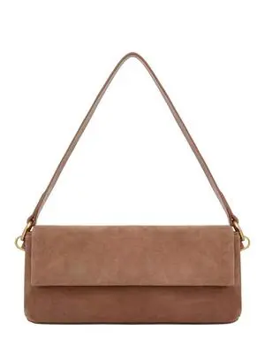 POTAMY Laconic Shoulder Bag - Brown