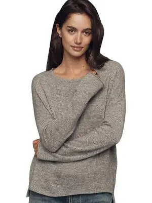 Maeve Relaxed Cashmere Sweater River Stone