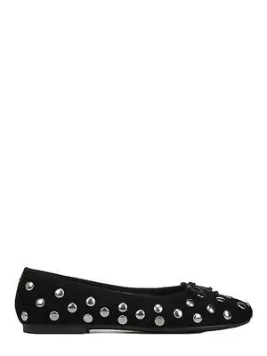 Sam Edelman Alie Studded Ballet Flats Black