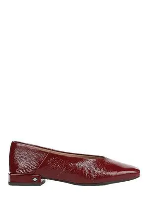 Sam Edelman Kasey Square-toe Ballet Flats - Wine