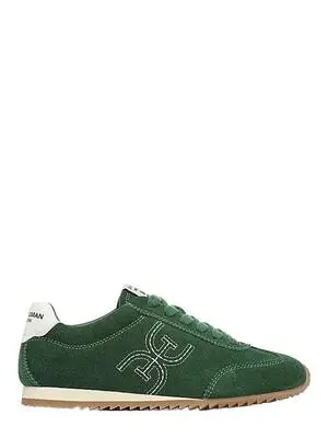 Sam Edelman Leather Isella Sneakers Green