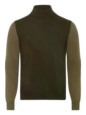 MAISON MARGIELA Ribbed Turtleneck Sweater - Green