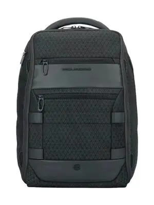 PIQUADRO Geometric-Pattern PIQUADRO Backpack Green