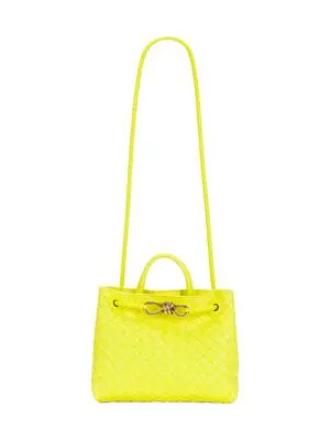 Bottega Veneta Small Andiamo Bag - Sulfur & Muse Brass
