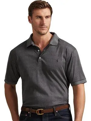 Ralph Lauren Glen Plaid Soft Cotton Polo Shirt - Fairway Glen  Med Flannel