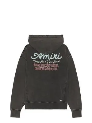 Amiri Neon Lights Hoodie - Black