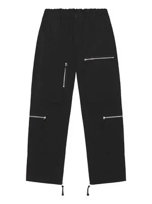 Comme Des Garçons Zipper Cargo Pants - Black