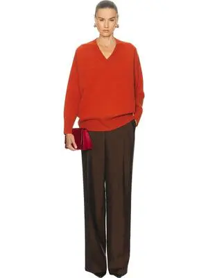 RÓHE V-Neck Knitted Jumper