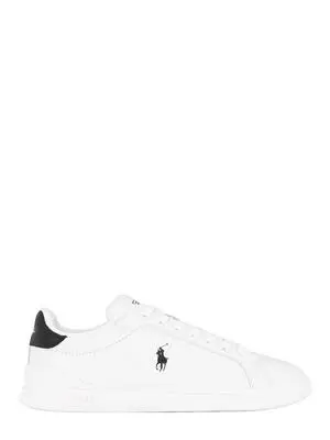 Ralph Lauren Court Ii Sneaker - White & Black