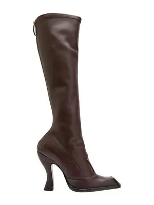 Etro Leather Knee-high Boots - Chocolate