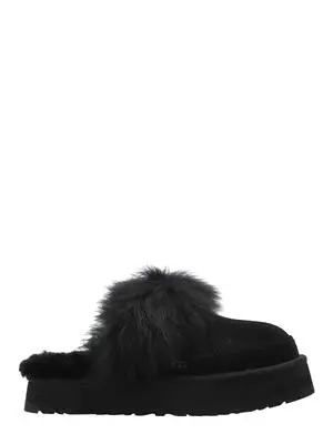 UGG Disquette Chalet Platform Slides - Black