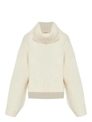 Cult Gaia Belana Turtleneck - Cream