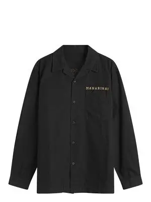 MAHARISHI Polar Bear Chimera Embroidered Ripstop Shirt - Black
