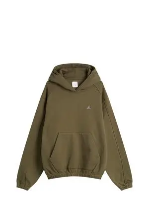 ROA Logo 490gsm Hoodie - Olive