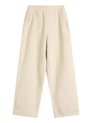 DUNST Boucle Wide Leg Sweatpants - Cream