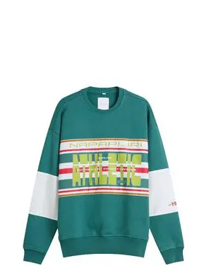 NAPAPIJRI X Martine Rose Cotton Terry Sweatshirt - Mediteranea G2a