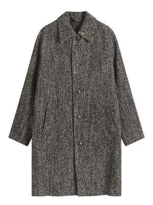 Nn07 Franco Wool Overcoat - Demitasse
