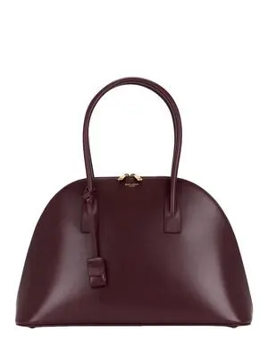 Saint Laurent Sac De Jour Demilune Bag - Hot Wine