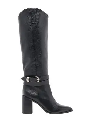 DOLCEVITA Tyrone Knee High Boots - Black Leather